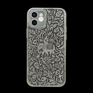 Sterling Silver Designer Elephant Phone Cover - Etsy