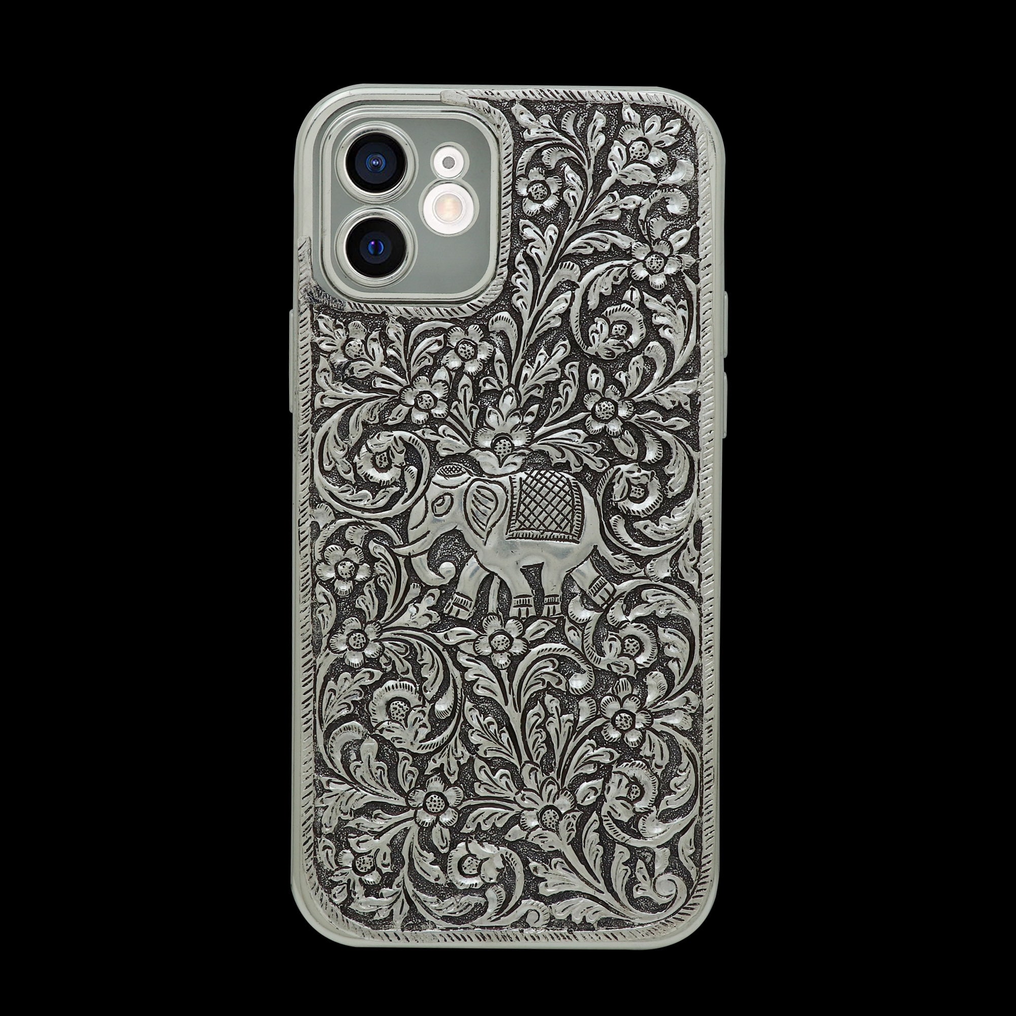 Sterling Silver Designer Elephant Phone Cover - Etsy