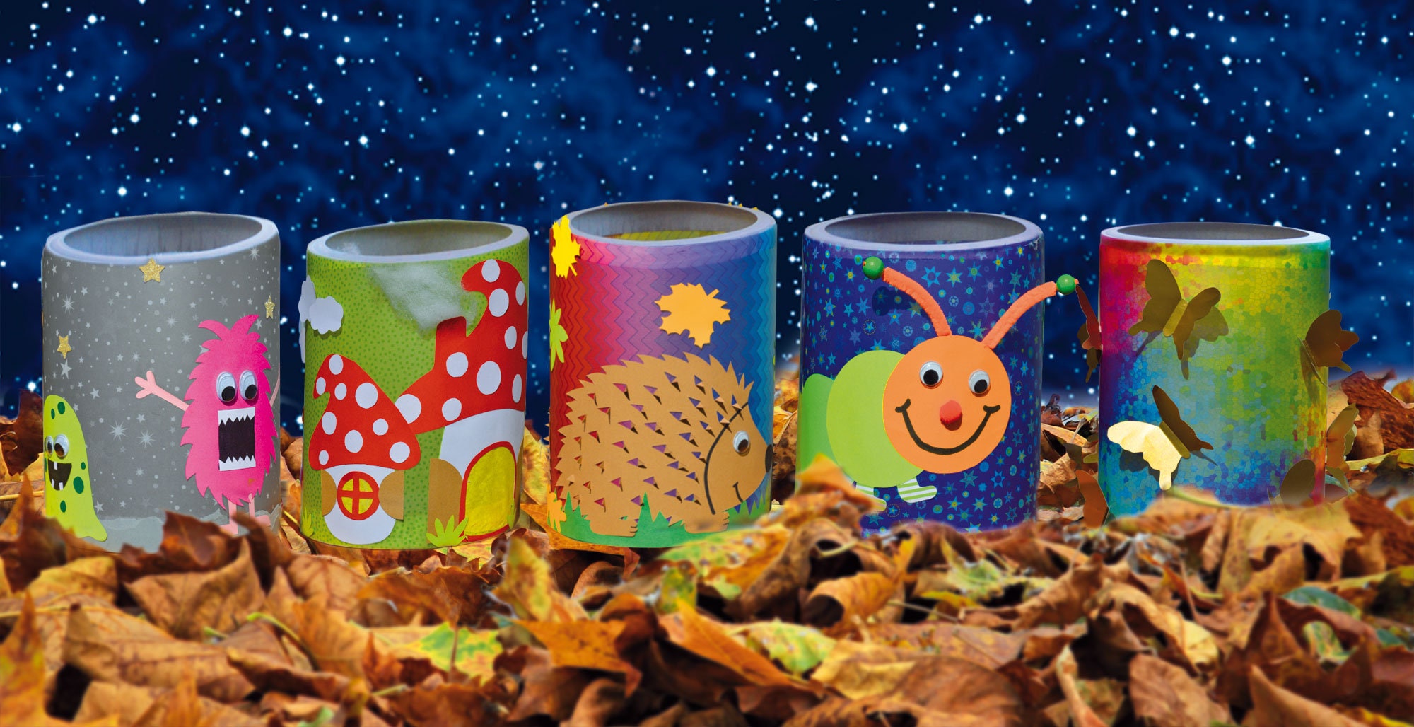 Lantern Craft Set "caterpillar Lucy" for St. Martin's Parade, Lantern ...