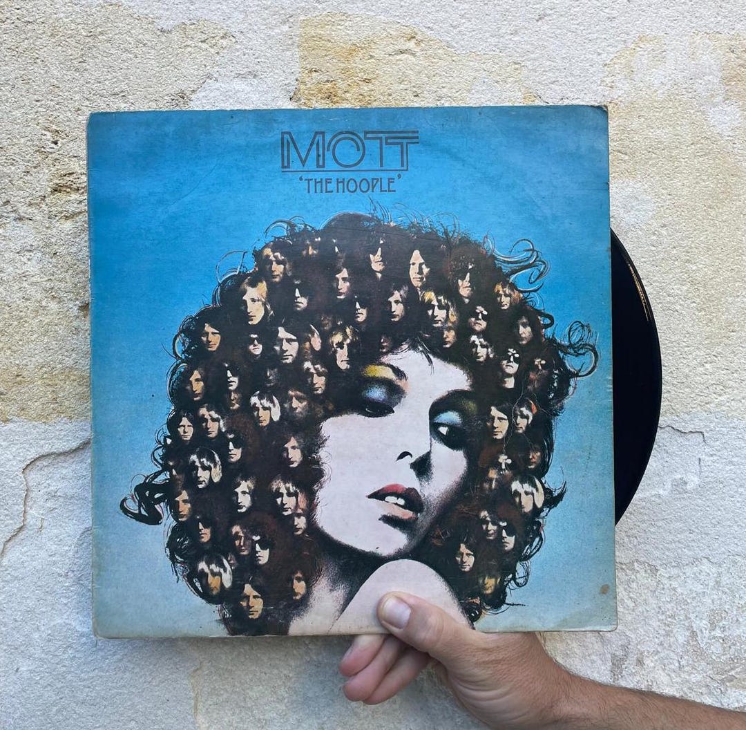 Mott the Hoople Vinyl Record Classic Rock Album 1970s Glam Rock LP ...