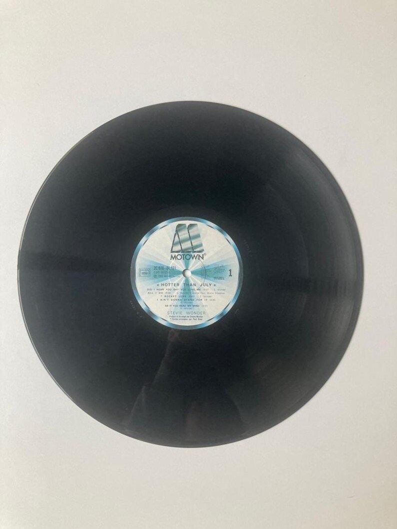 Stevie Wonder Hotter Than July Vinyl LP Record - Etsy