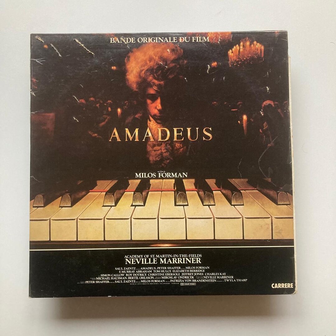 Amadeus Soundtrack Vinyl Mozart Neville Mariner Double Album - Etsy