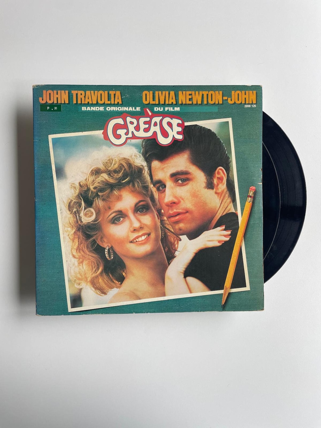 John Travolta Grease Vinyl Record Classic 1978 Soundtrack LP Iconic ...