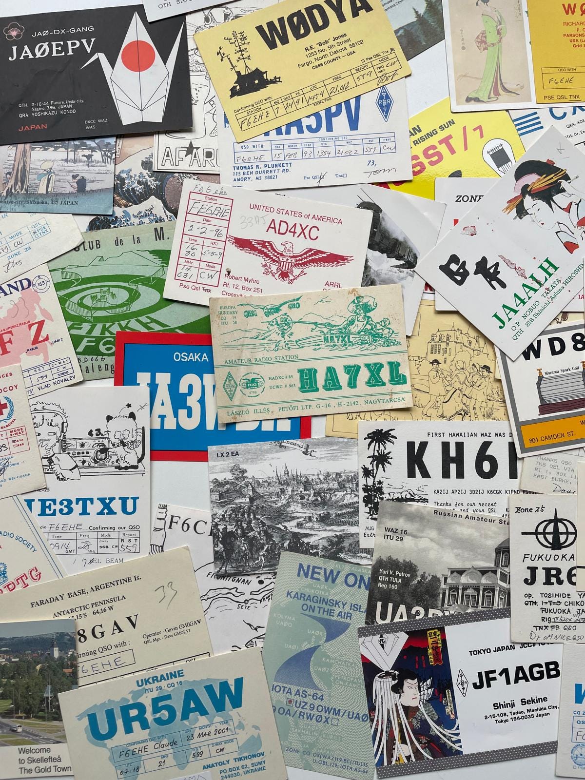 Radio Cards You Pick 1970's/80's RARE | Vintage (lot of 10 Cards) - Etsy