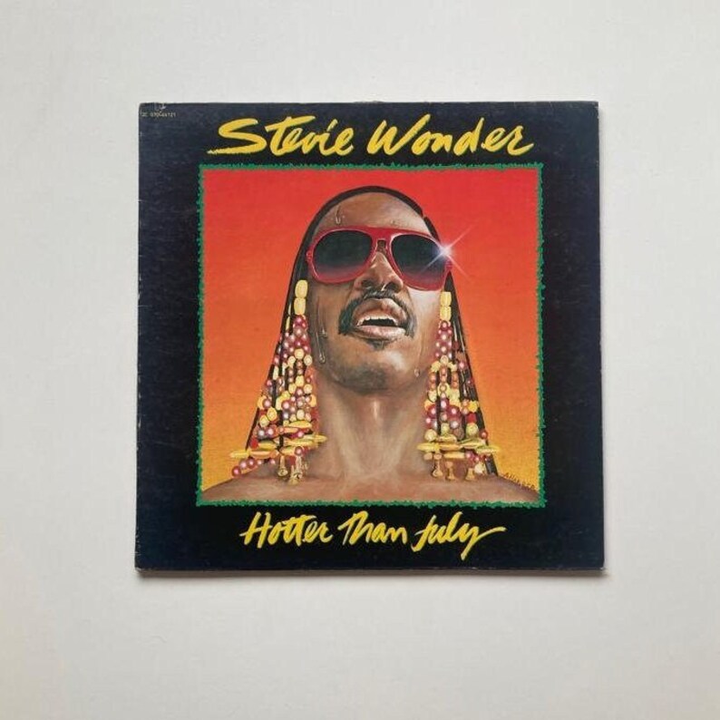 Stevie Wonder Hotter Than July Vinyl LP Record - Etsy