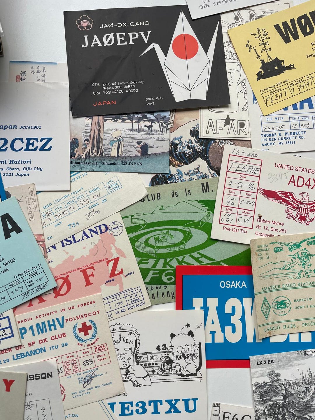 Radio Cards You Pick 1970's/80's RARE | Vintage (lot of 10 Cards) - Etsy