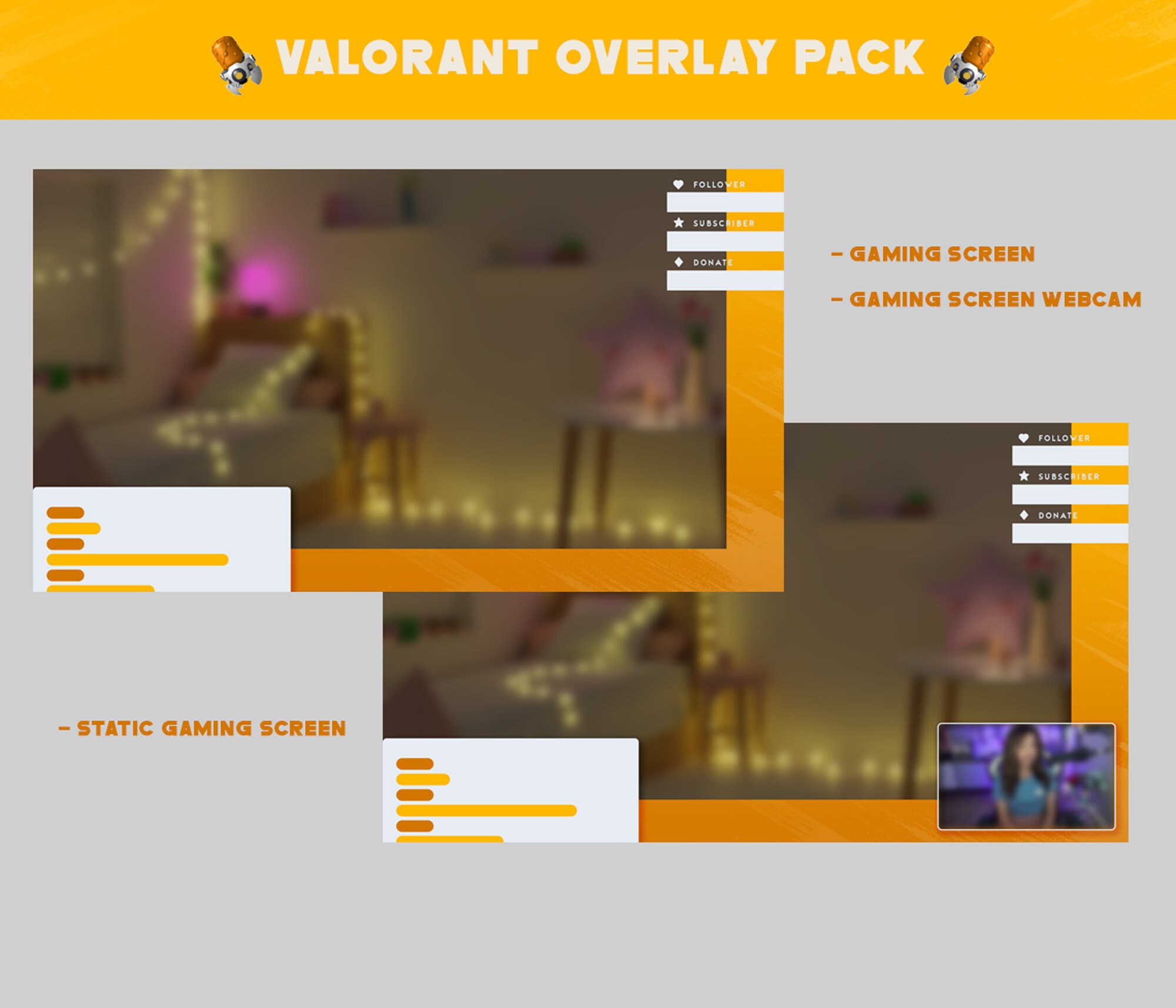 Valorant Twitch Overlay Package - Killjoy - Etsy