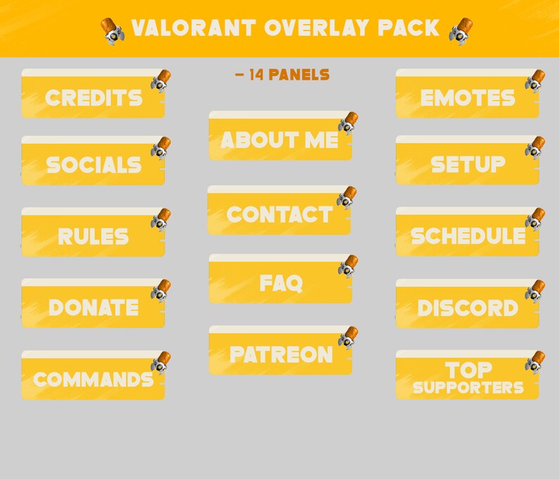 Valorant Twitch Overlay Package - Killjoy - Etsy