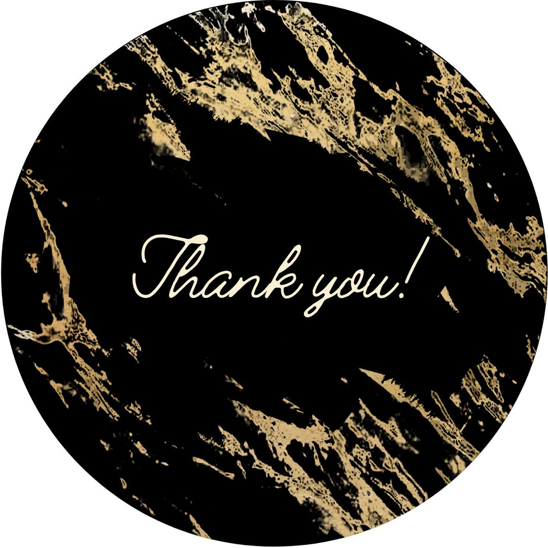 Pack of Editable and Printable Thank You Stickers Templates - Etsy