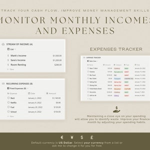 Kakeibo Notion Budget Template Savings Tracker Expense - Etsy