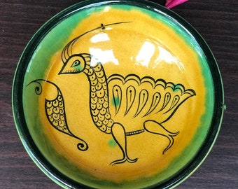 Ceramic Bird Bowl - Etsy