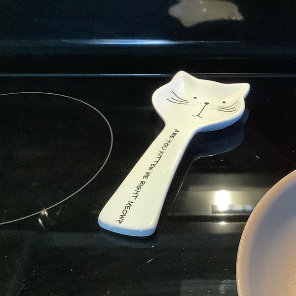 Spoon Rest Cat - Etsy