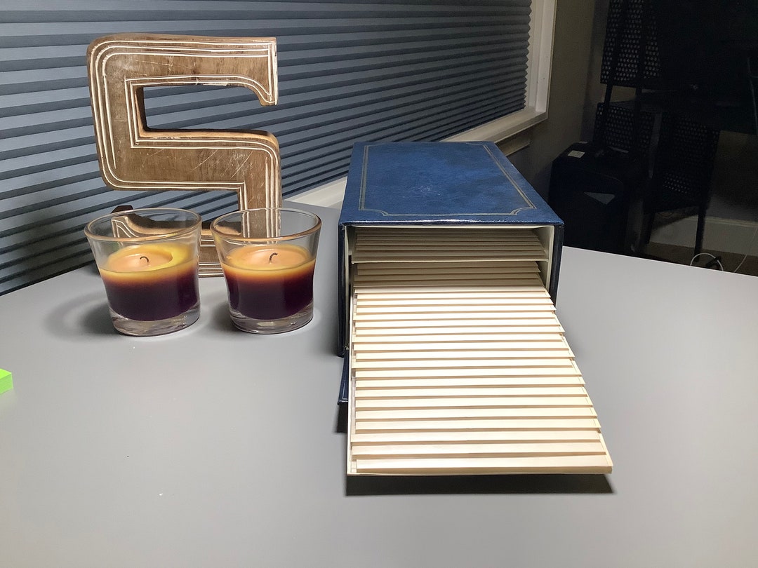 Vintage Holson Company Memory Photo Box - Photo Keeper - Royal Blue ...