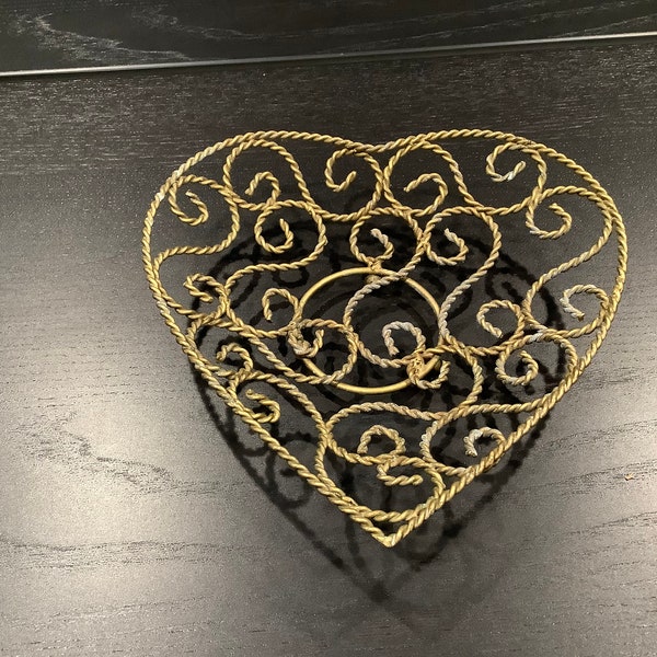 Wire Heart Basket - Etsy