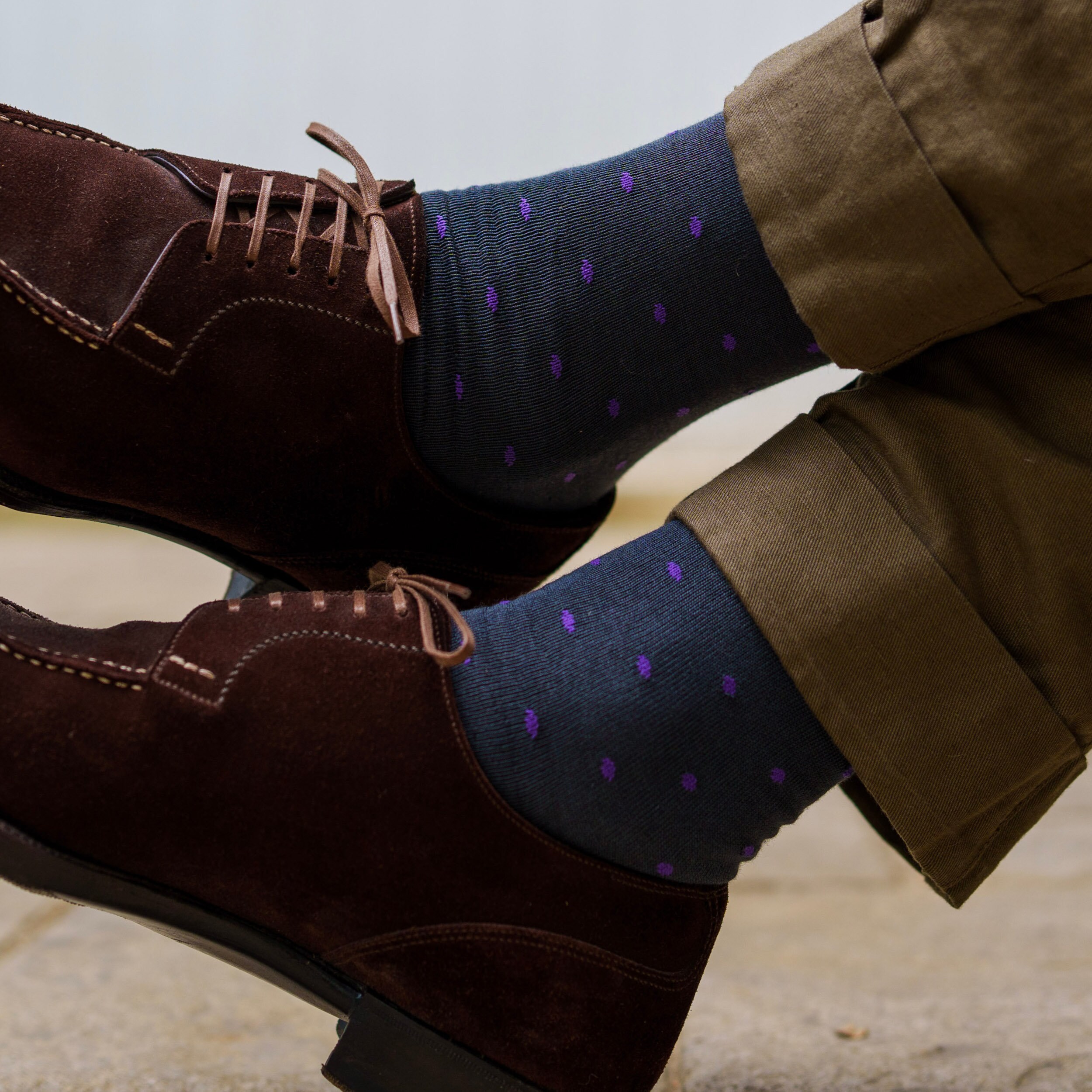 Dress Socks for Men, Made in USA Fun Patterned Dress Socks by Boardroom Socks Cotton, Mid-calf ...