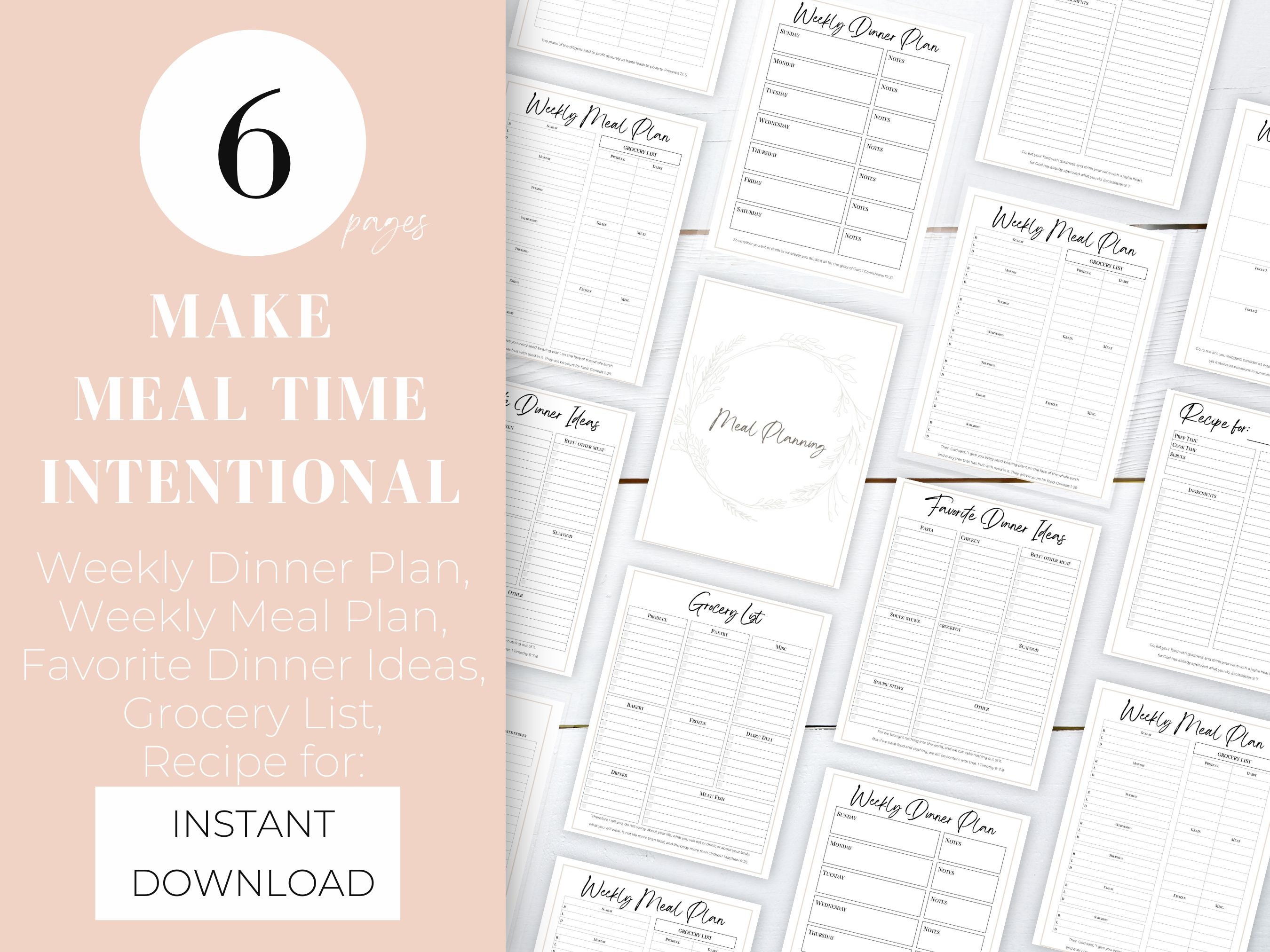 Christian Planner, Homemaker Planner, Home Management, All in One ...