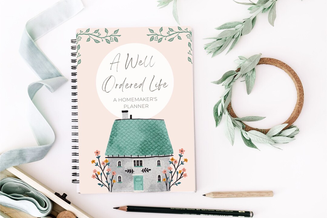 Christian Planner, Cottagecore, Homemaker Planner, Home Management, All ...