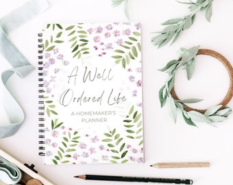 Christian Planner Homemaker Planner Home Management All in - Etsy