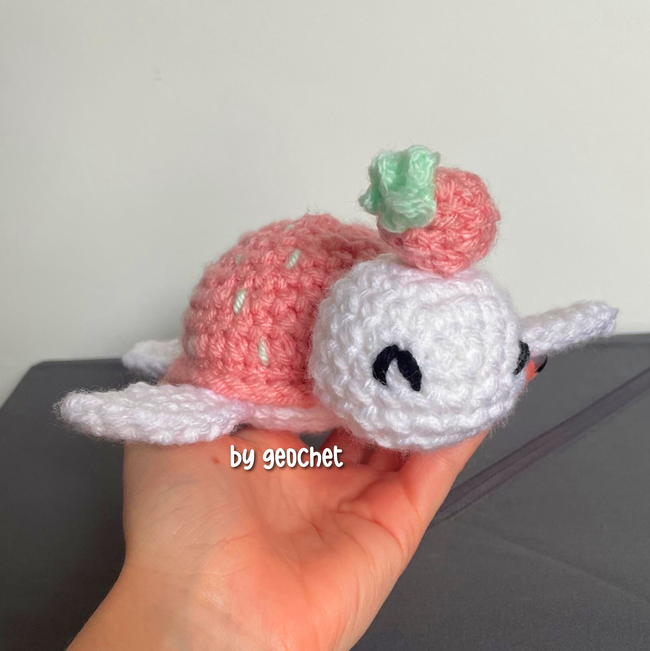 Crochet Turtle Pattern / Fruit Turtle Pattern / Amigurumi Turtle ...