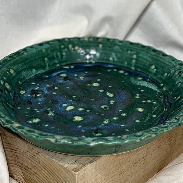 Ceramic Pie Plate - Etsy