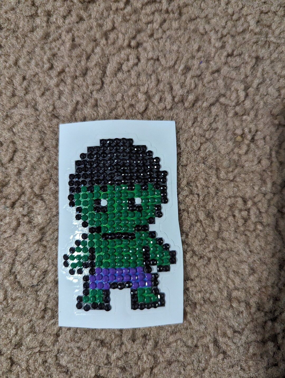 Hulk Diamond Dot Sticker - Etsy