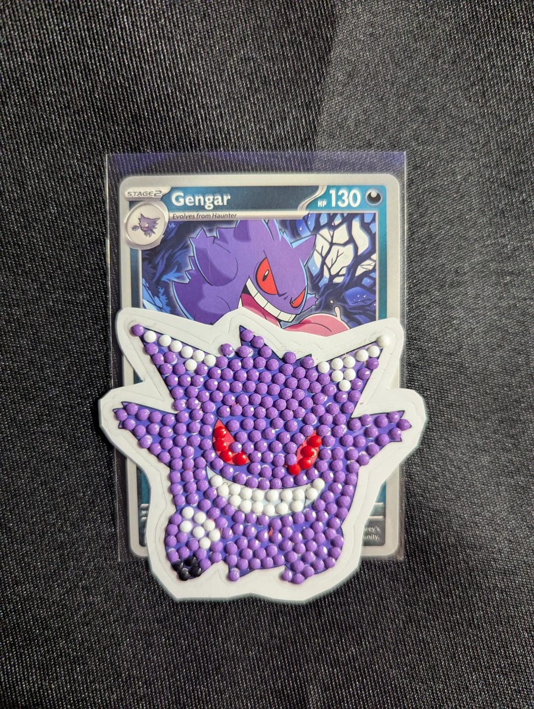 Gengar Diamond Painting Sticker - Etsy