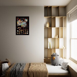 Kids Poster China | Paper | Educational | World Map | Travel | Wall ...