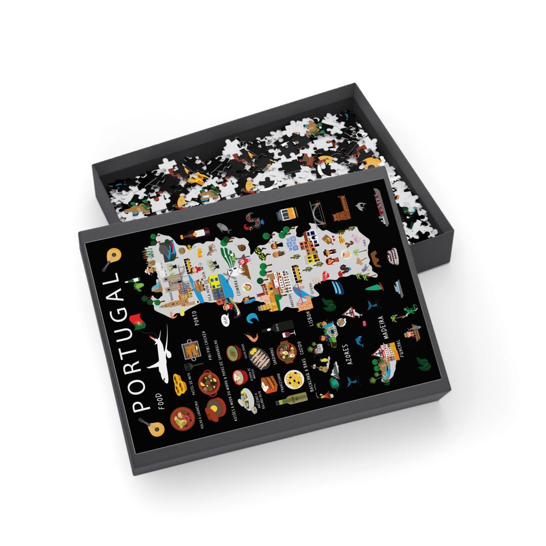 Puzzle Portugal 1000 Pieces | Family | Activity - Etsy