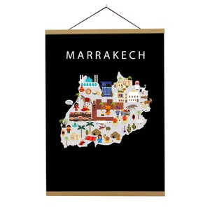 Poster of Marrakech | Paper | Educational | 50 X 70 Cm | Kids | World ...