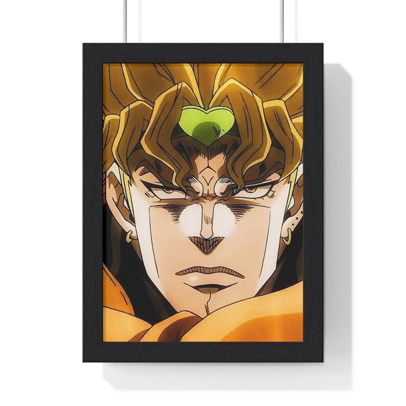 Dio Brando Anime Poster/jojo's Bizarre Adventure Poster / | Etsy