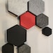 Acoustic Sound Diffuser Hexagon Wall Tile 6.5 - Etsy