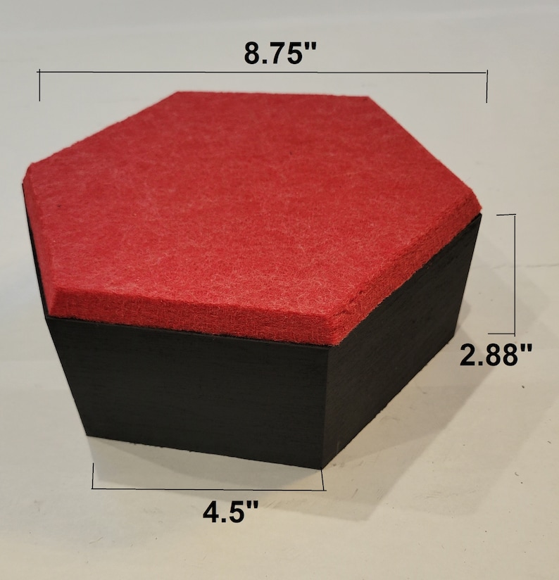 Acoustic Sound Diffuser Hexagon Wall Tile 8.75" - Etsy