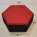 Acoustic Sound Diffuser Hexagon Wall Tile 6.5" - Etsy