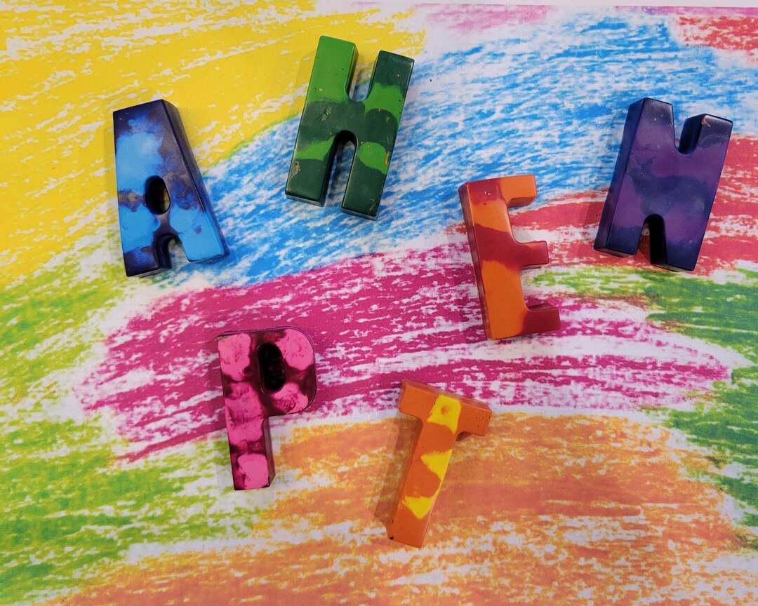 Two-toned Letter Crayons - Two-toned | Stocking Stuffers | Gifts ...