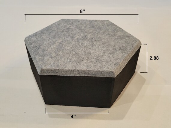 Acoustic Sound Diffuser Hexagon Wall Tile 8 - Etsy