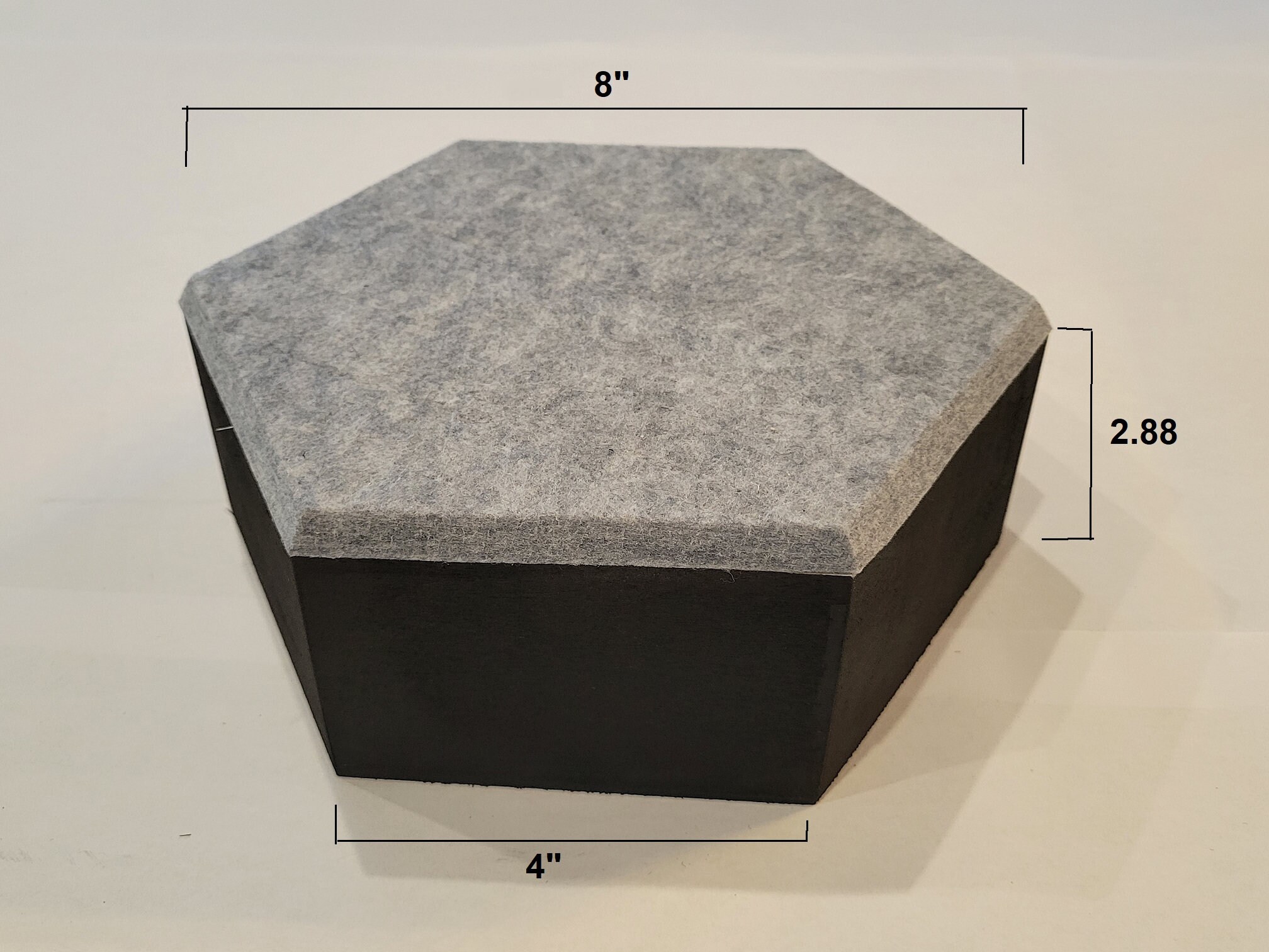 Acoustic Sound Diffuser Hexagon Wall Tile 8" - Etsy