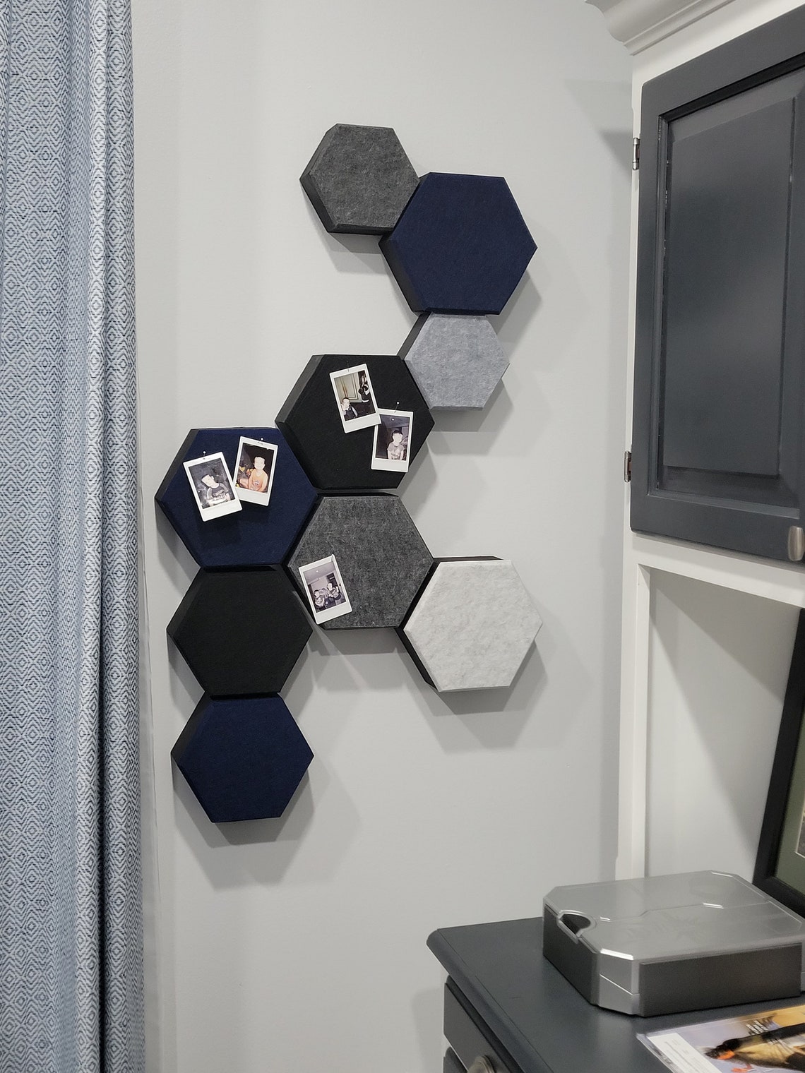 Acoustic Sound Diffuser Hexagon Wall Tile 6.5" - Etsy