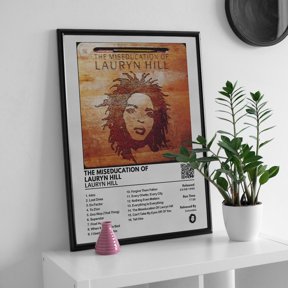 Lauryn Hill Posters - The Miseducation of Poster - Album Cover Posters ...