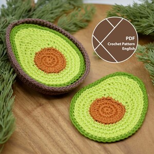 Fruit Slices Coaster Crochet Pattern Bundle, 7-in-1, Apple, Citrus ...