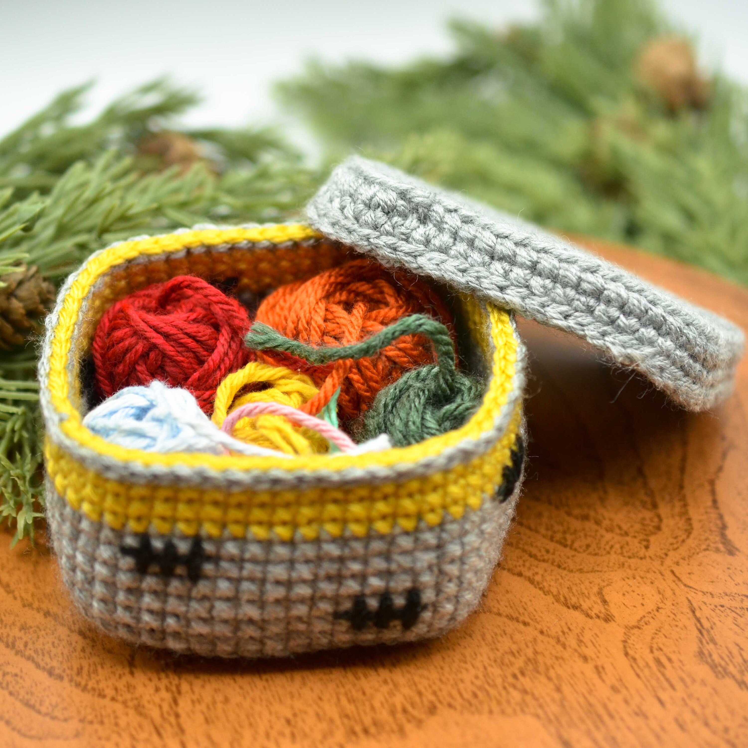 Small Container Crochet Pattern: Scratching Box PDF for - Etsy