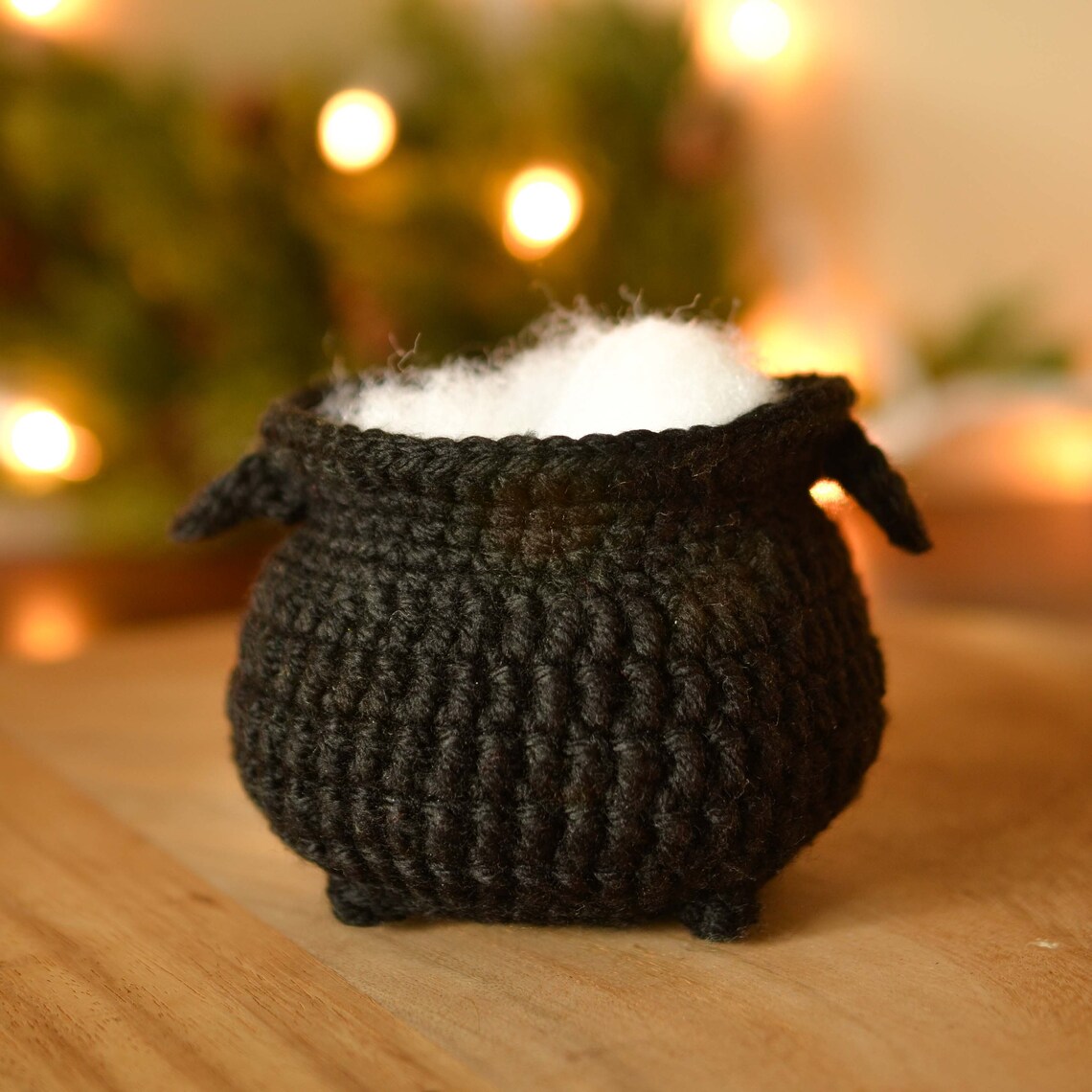 Halloween Witch’s Cauldron With Tic-tac-toe Game, Crochet Pattern, PDF ...