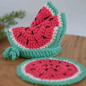 Fruit Slices Coaster Crochet Pattern Bundle, 7-in-1, Apple, Citrus ...
