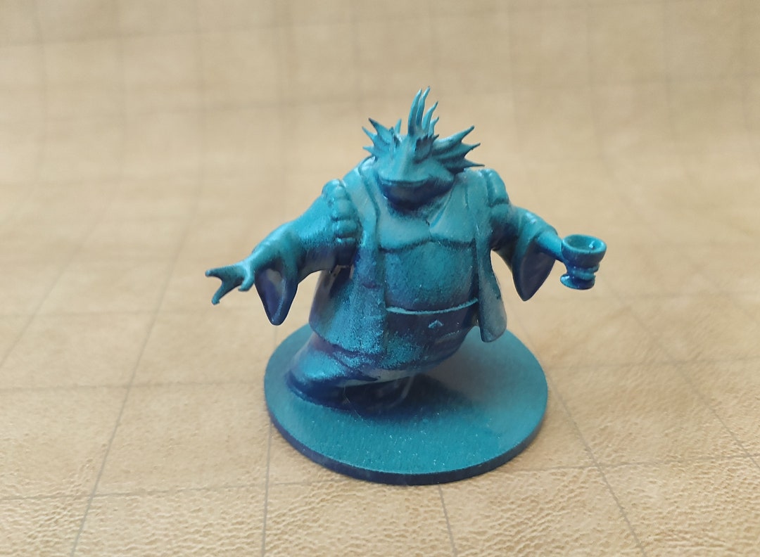 Djinni | Marid | Water Elemental 3D Printed Tough Resin, Primed to ...