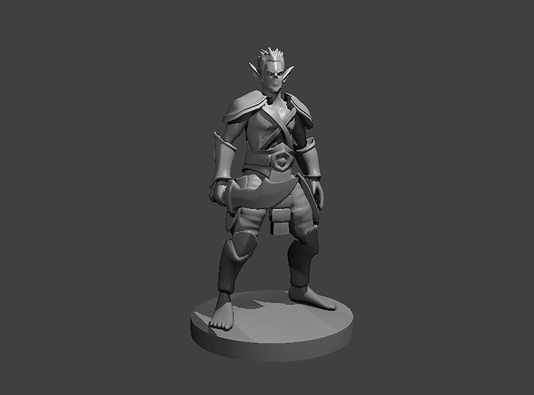 Gith Warrior Miniature 3D Printed to Order, Free Shipping - Etsy
