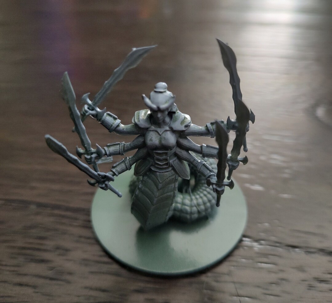 Marilith Demon 5e 3D Printed Tough Resin, Primed to Order - Etsy