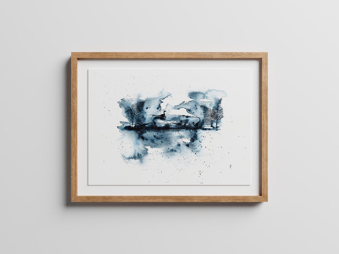 Compsognathus Print, Limited Edition, Disaster Collection Carnage ...