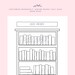 Bookshelf Printable | Instant Download | A3, A4 Pdfs - Etsy