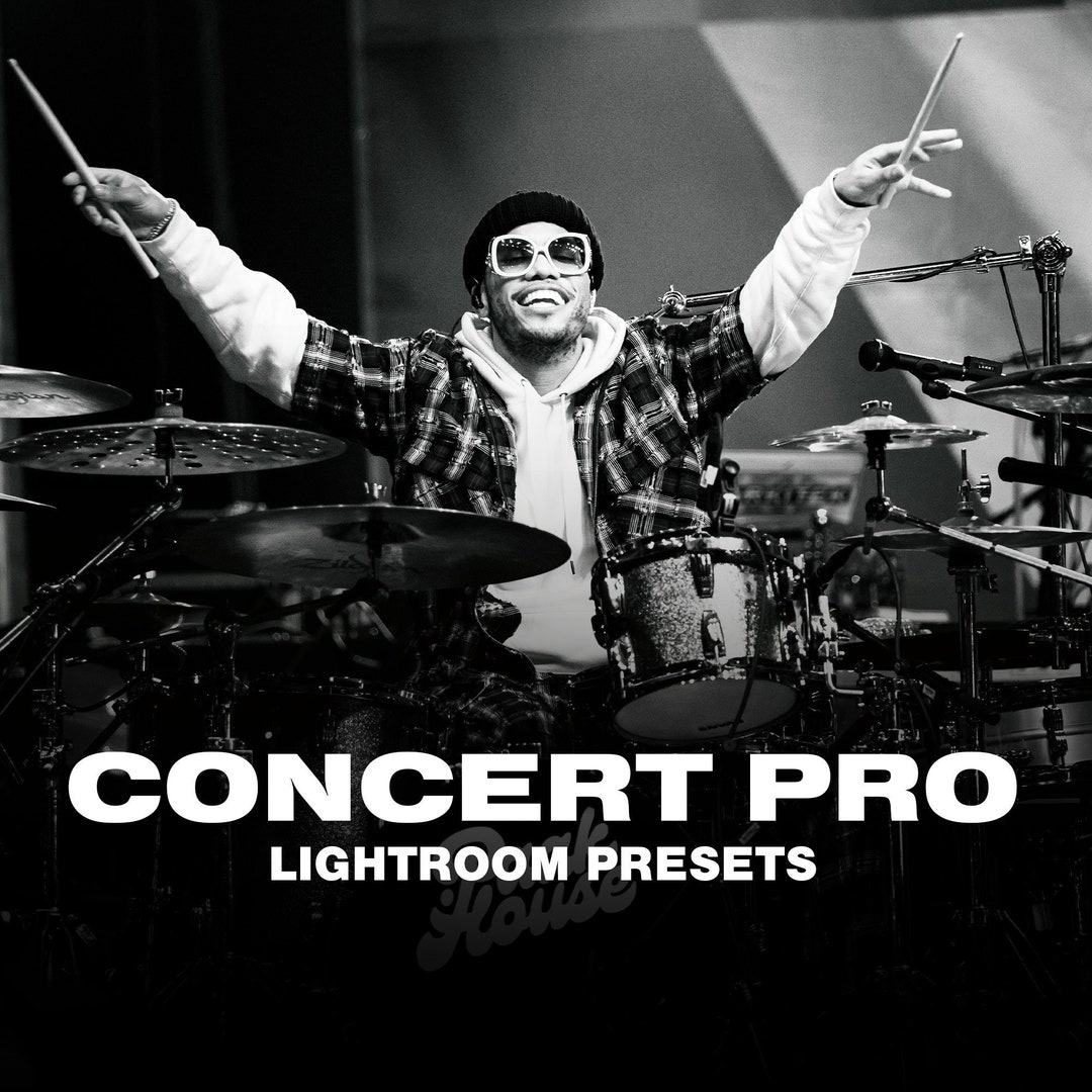 2023 Concert Photography Lightroom Preset Pack - 18 Presets - Etsy