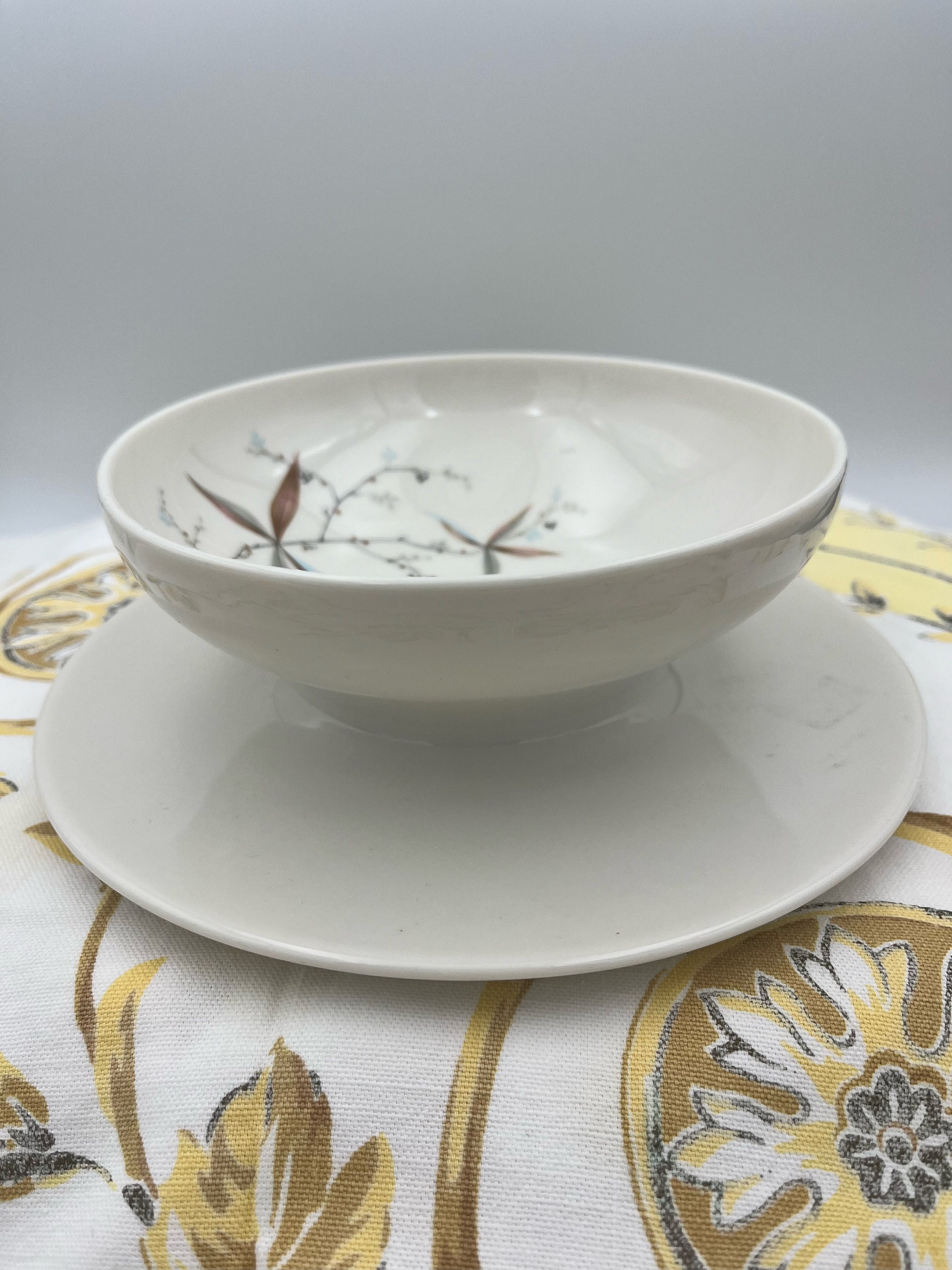 Vintage MCM Carefree True China by Syracuse, Finesse Pattern - Etsy