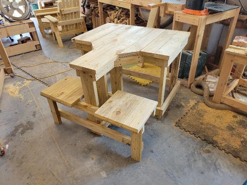 Shooting Bench Plans With Optional Gun Rack - Easy DIY Plans With ...